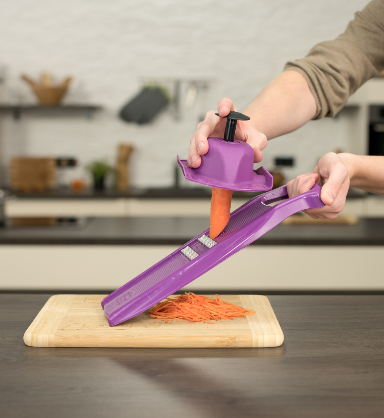 Food Appeal | קוצץ ג'וליאן BORNER ROKO סגול | כלי מטבח ואביזרים | קוצץ ...